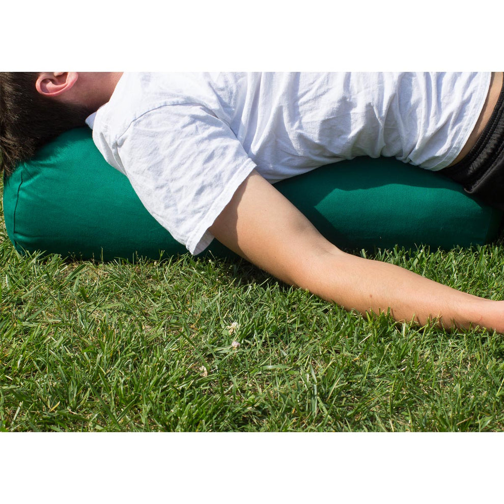 MaxSupport Deluxe Round Cotton Yoga Bolster – Yoga Accessories